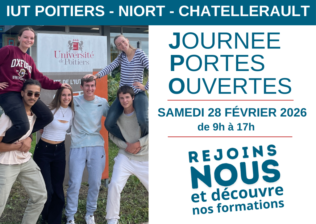 Portes ouvertes à l’IUT – le 28 février 2026 – Institut Universitaire ...